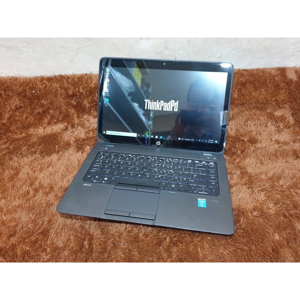 Jual Laptop Render Desain Zbook 14 Touch Core i7 FirePro M4150 Murah ...