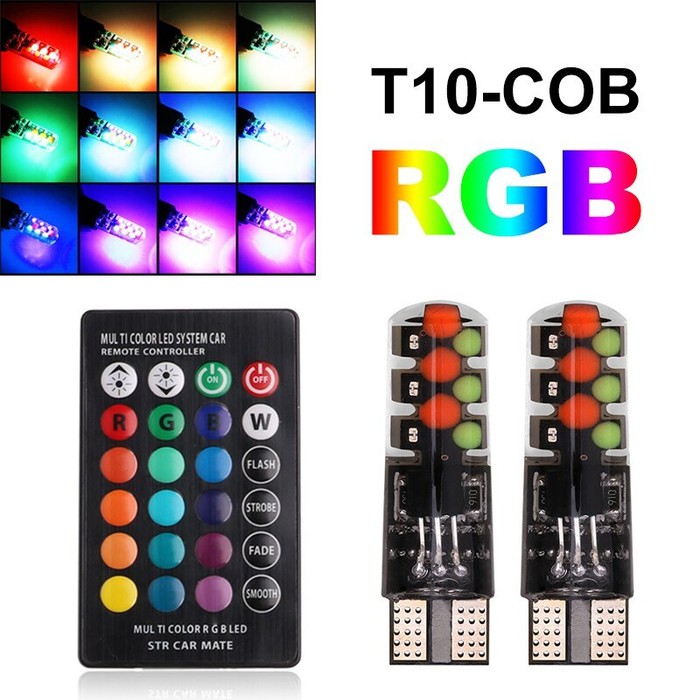 Jual LAMPU LED T10 LED T10 RGB REMOTE IR T10 RGB REMOTE HIGH QUALITY ...