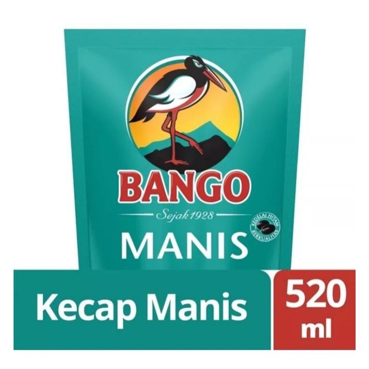 Jual Kecap Bango 720gr Refill / Kecap Manis Indofood 520ml HARGA TIDAK ...