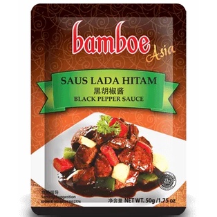 Jual Bamboe Saus Lada Hitam 50gr Bumbu Instant Black Pepper Sauce ...