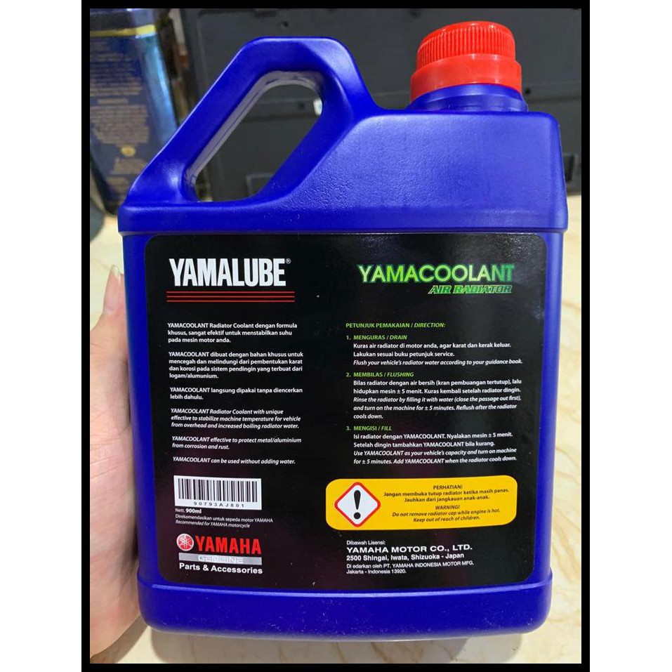 Jual YAMACOOLANT AIR RADIATOR COOLANT 900ML ASLI ORI YAMAHA | Shopee ...