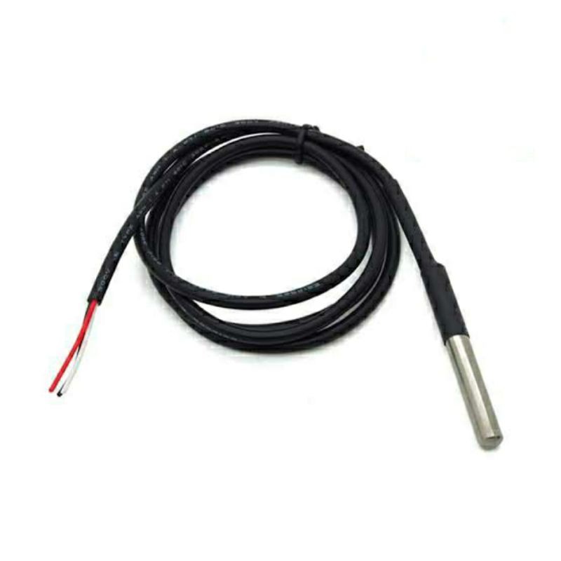 Jual Sensor suhu temperature sensor DS18B20 DS1820 DS 18B20 waterproof ...