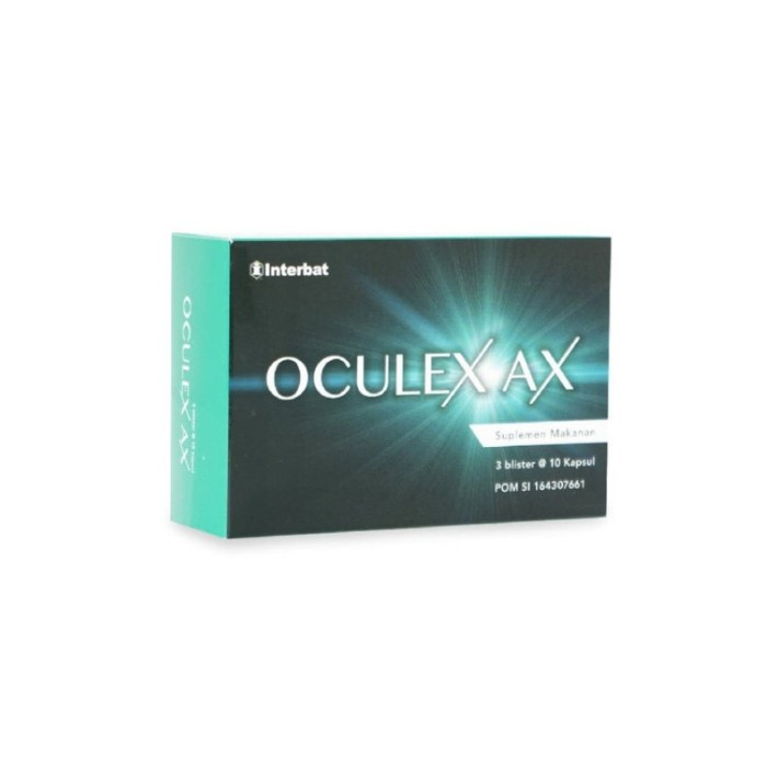 Jual Oculex AX Antioksidan untuk Kesehatan Mata - 3 strip @10 tablet ...
