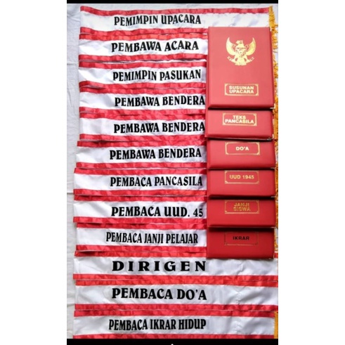 Jual Map Upacara Bendera 6 Map 12 Selendang | Shopee Indonesia