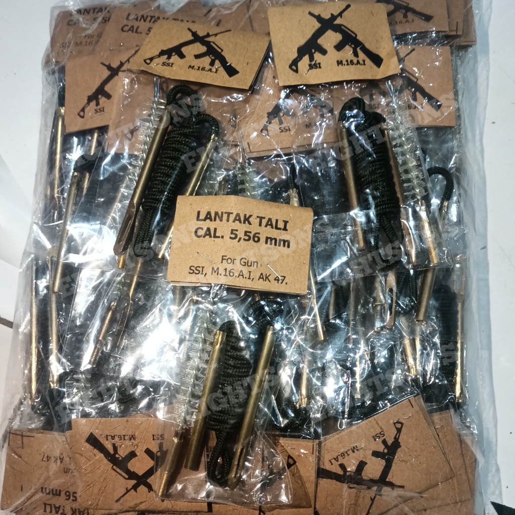 Jual Lantak Tali Alat Pembersih Senjata Lengkap Dengan Sikat Lantak ...