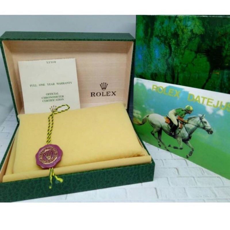 Jual Box Rolex Orginal Green Box Exclusive | Shopee Indonesia