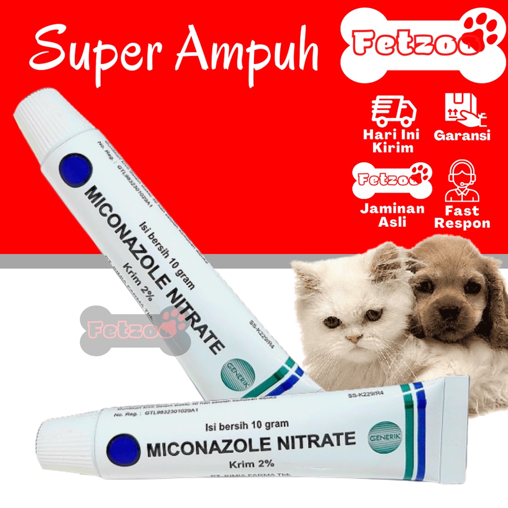 Jual Salep Jamur Kucing Miconazole Salep Scabies Kucing Anjing ...