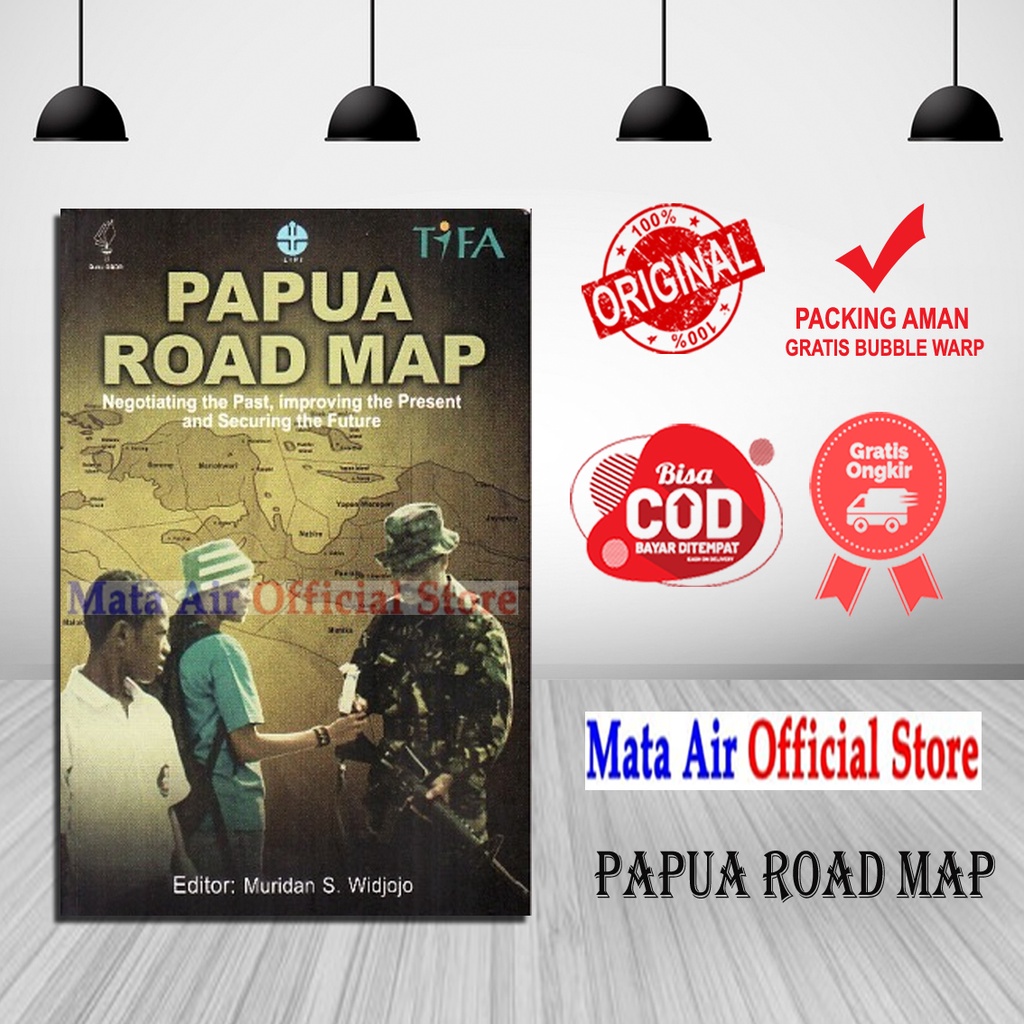 Jual BEST SELLER ORIGINAL PAPUA ROAD MAP - MURIDAN YAYAN OBOR INDONESIA ...