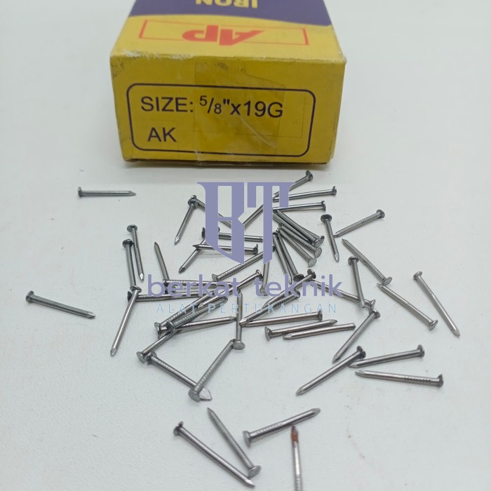 Jual paku polywood / paku plywood / paku triplek 5/8 inch / 5/8" 19g ...