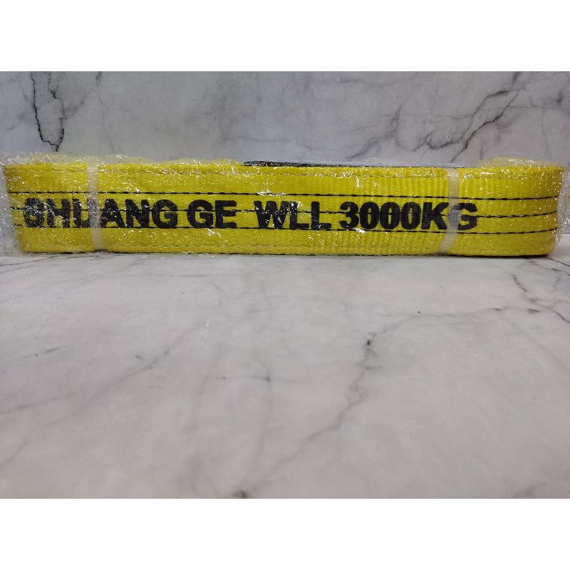 Jual shuang GE webbing sling 3Ton x 5meter | Shopee Indonesia