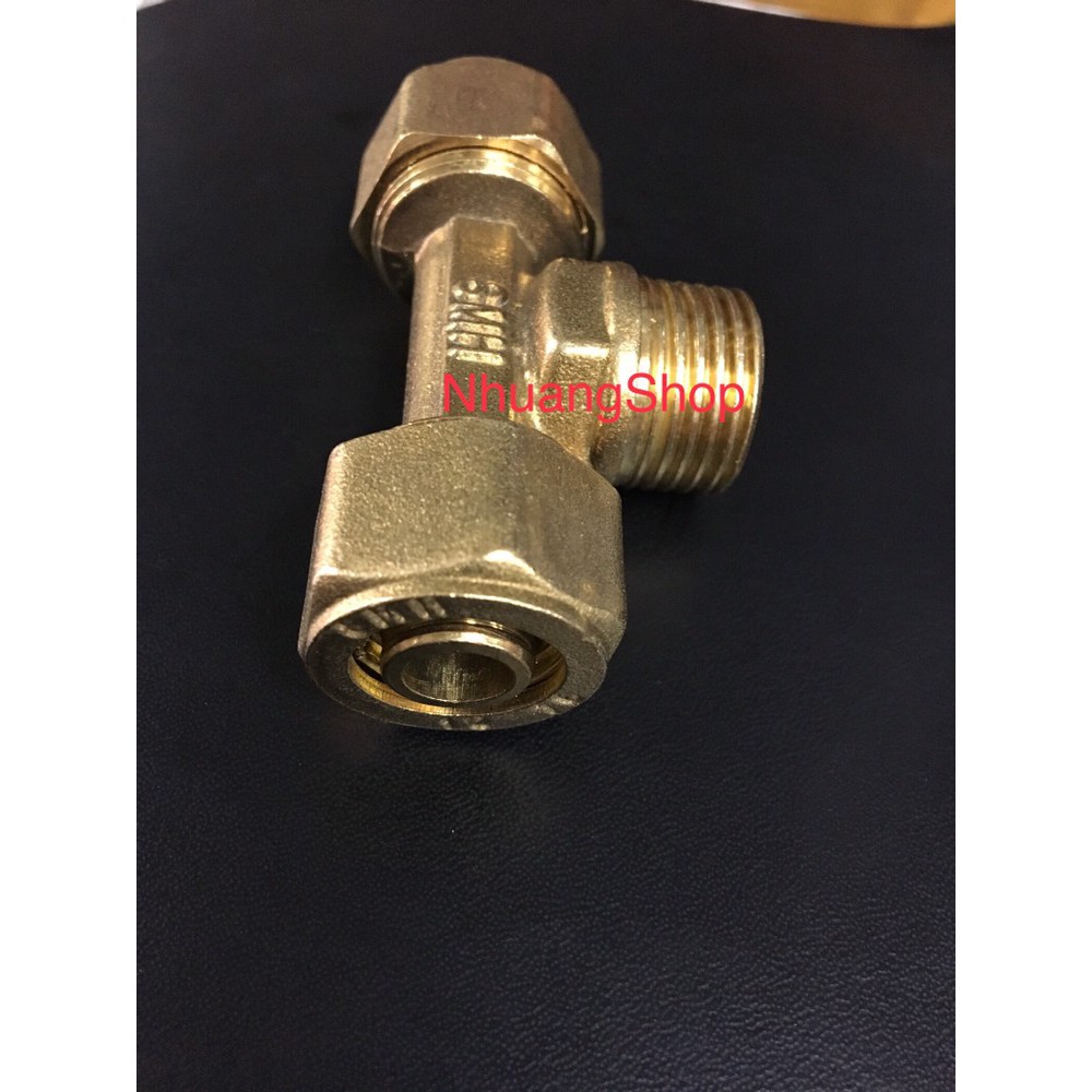 Jual Knee keni T cabang kuningan 1/2inch satu sisi drat luar | Shopee ...