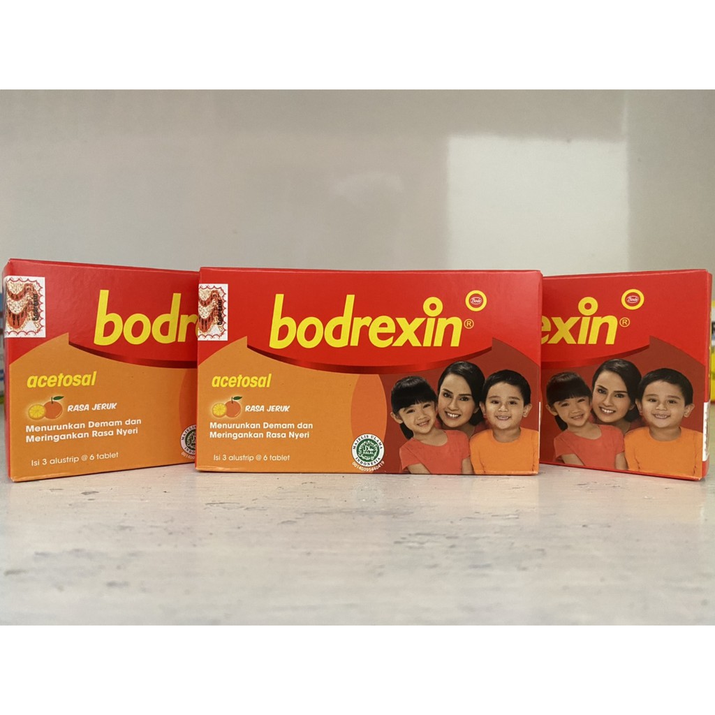 Jual Bodrexin Tablet Isi 4 Strip @ 4 Tablet | Shopee Indonesia