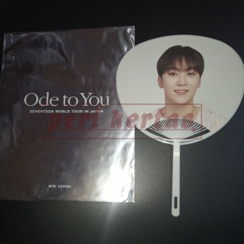 Jual MINI UCHIWA ODE TO YOU OTY IN JAPAN BOO SEUNGKWAN SEVENTEEN ...