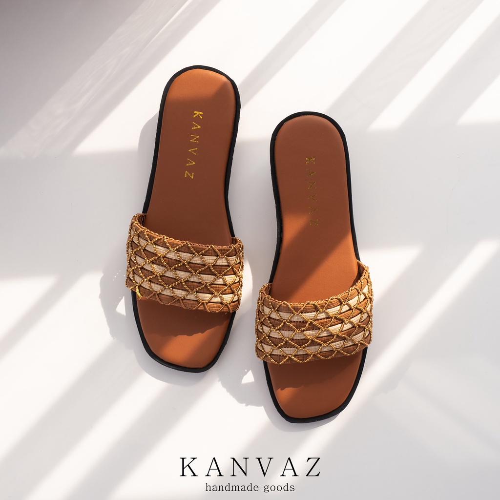Jual KANVAZ - EVE | SANDAL TEPLEK RAJUT WANITA - SANDAL TEPLEK WANITA ...