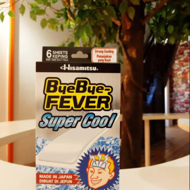 Jual Bye Bye Fever Super Cool Hisamitsu(Adult) | Shopee Indonesia