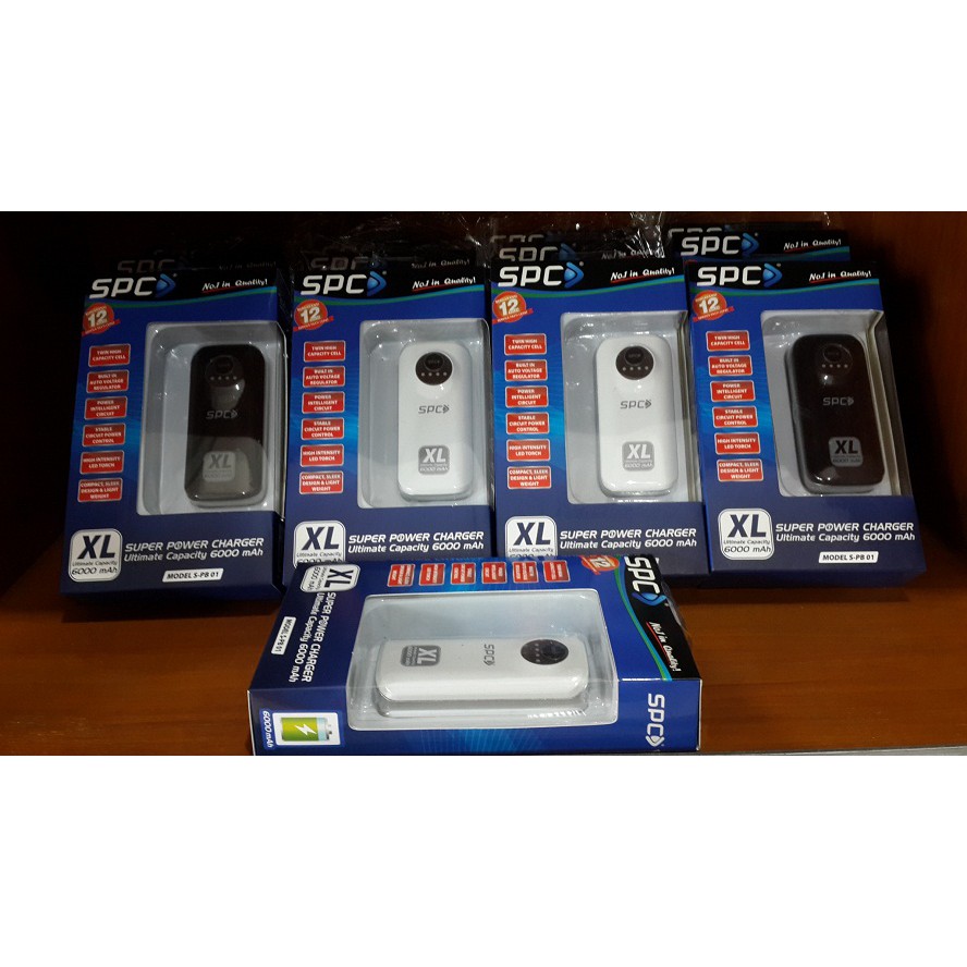Jual POWER BANK SPC 6000 Mah Original | Shopee Indonesia