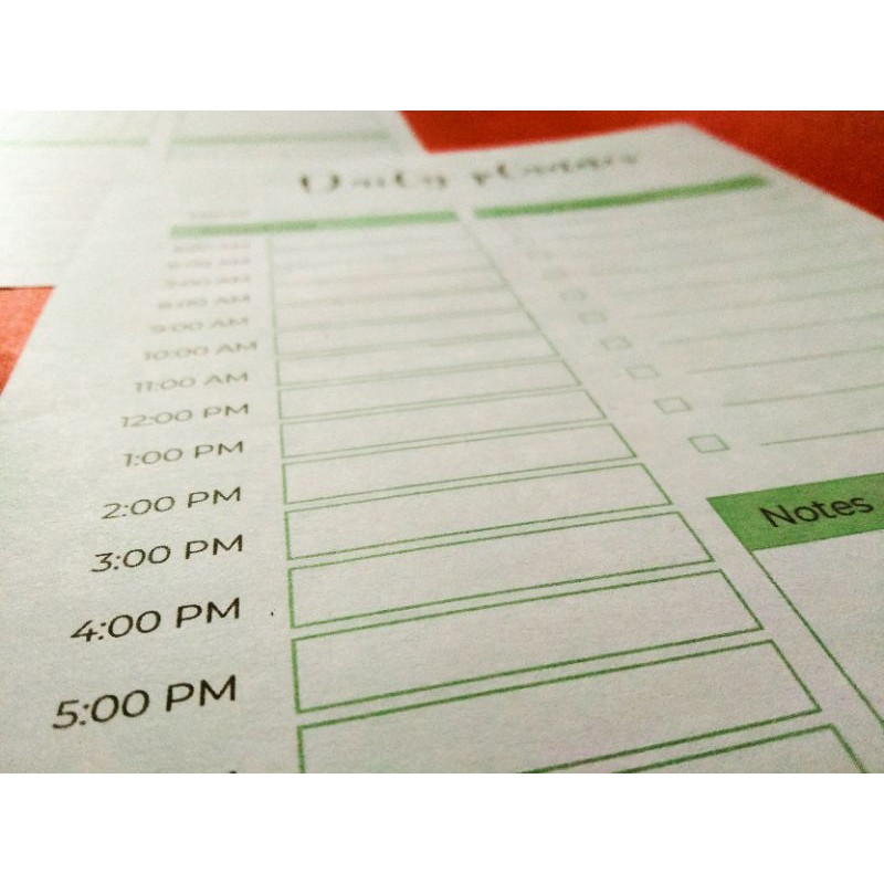 Jual Kertas Journal (Daily planner, Wekkly, Monthly, Self care, Wish ...