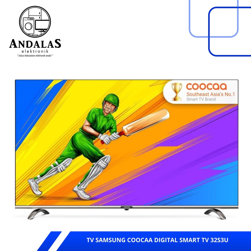 Jual LED COOCAA 32S3U Bezel-Less Smart TV Digital 32 inch / 32 S3U NEW ...