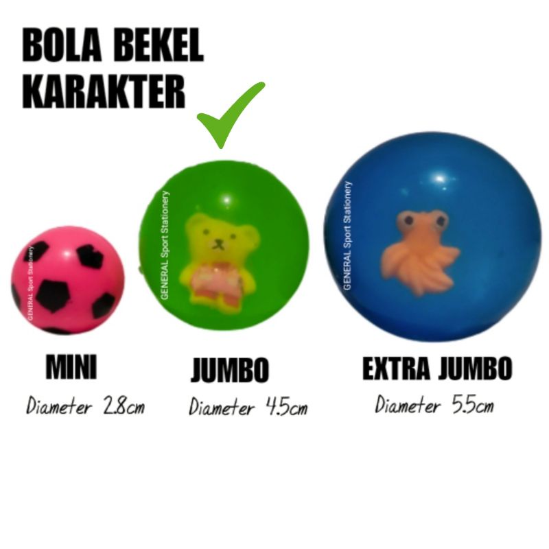 Jual Bola Bekel JUMBO Diameter 4.5 cm | Shopee Indonesia