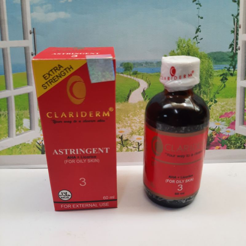 Jual TONER CLARIDERM 60ML | Shopee Indonesia