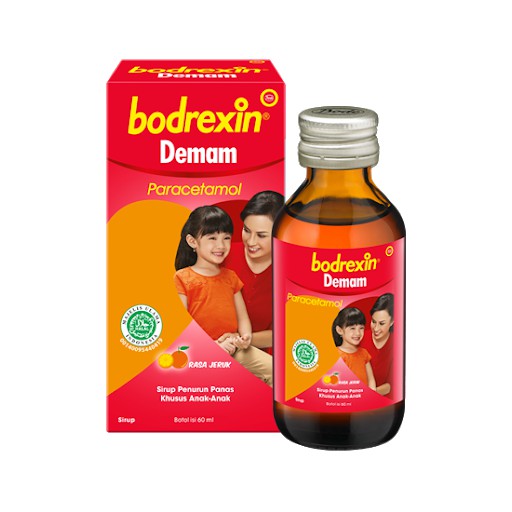 Jual BODREXIN DEMAM SIRUP 60 ml (Rasa Jeruk) | Shopee Indonesia