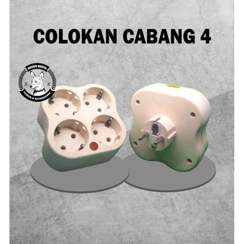 Jual Colokan Cabang 4 (Terminal Kuningan) | Shopee Indonesia