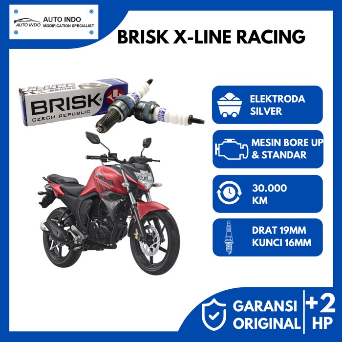 Jual Busi Motor Racing Yamaha Byson Fi Busi Brisk X-Line Xline Aor12-X8 ...