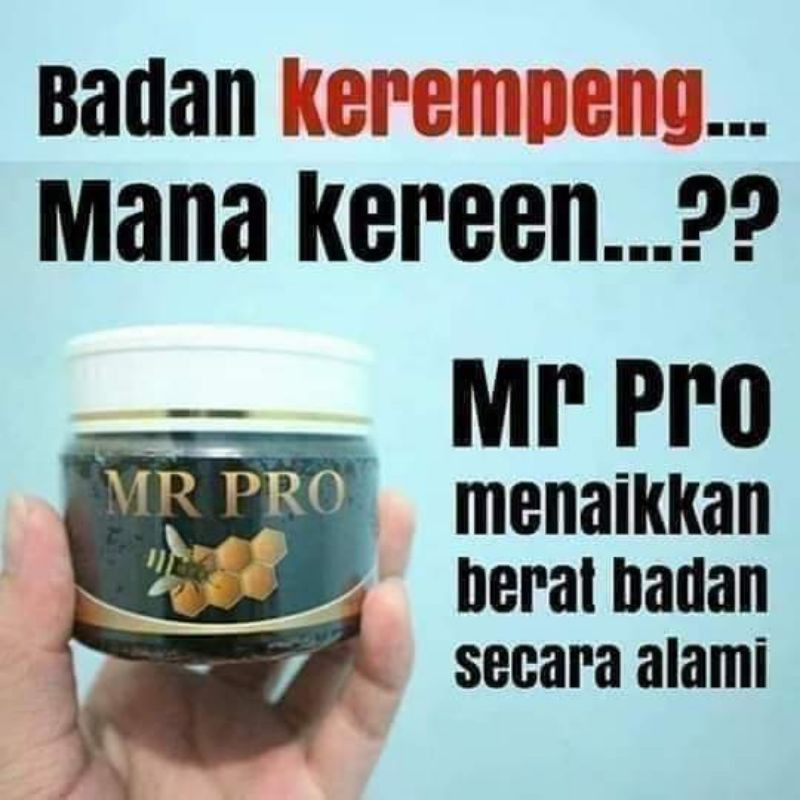 Jual penggemuk BADAN!! Madu MR PRO | Shopee Indonesia