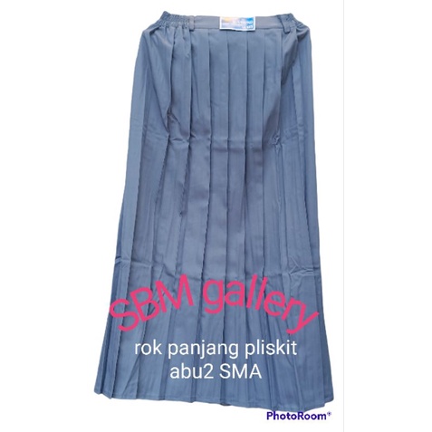 Jual Seragam sekolah rok panjang full rempel pliskit lipit lipit SMA | Shopee Indonesia