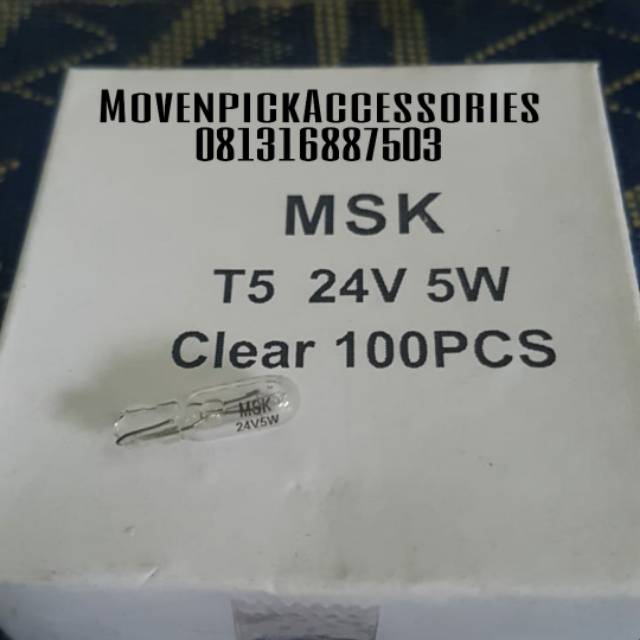 Jual BOHLAM TANCAP MINI T5 24V 5W CLEAR BULB (ISI 100PCS) | Shopee ...