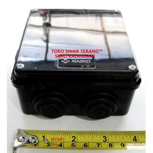 Jual Duradus Kotak 8 X 8 Cm Masko Hitam Durados Terminal Kabel Pipa ...