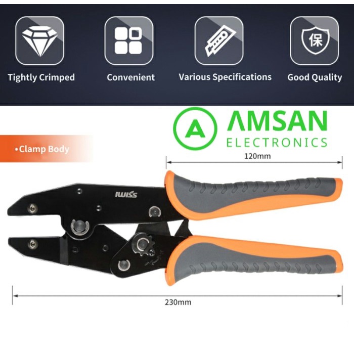 Jual IWISS Jaw IWS HS LX Series Mata Tang Crimping | Shopee Indonesia