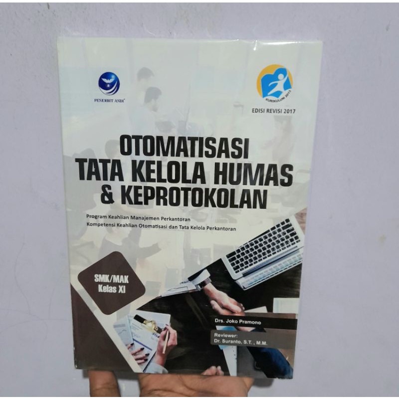 Jual Buku Otomatisasi Tata Kelola Humas dan Keprotokolan Untuk SMK-MAK ...