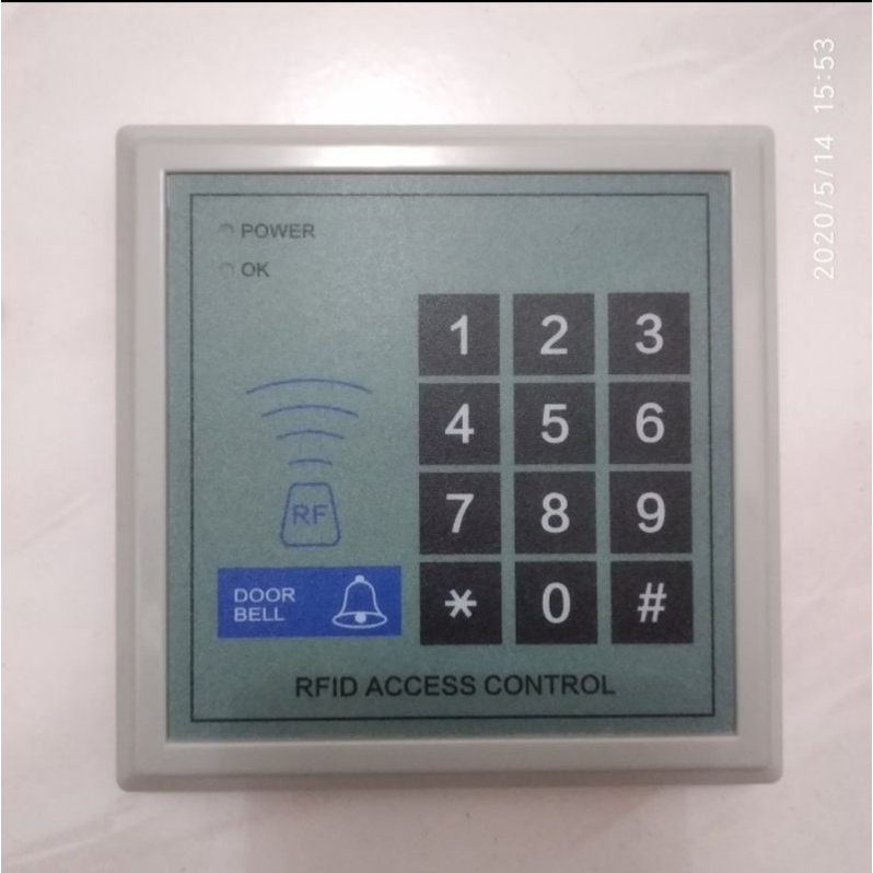 Jual Security RFID control entry door lock switch saklar pintu akses ...