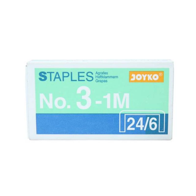 Jual Isi Staples No 3 - Isi Staples Joyko No 3-IM - isi stapler ...