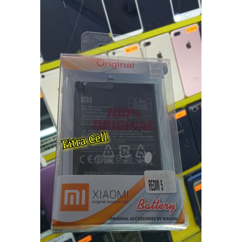 Jual Battery Batre Batrei Baterai Xiaomi Redmi 5 BN35 BN-35 ORIGINAL ...