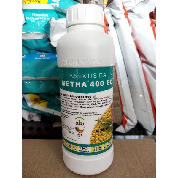 Jual insektisida METHA 400 EC 500 ml | Shopee Indonesia