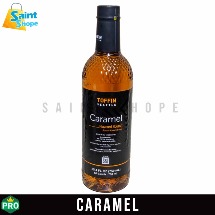 Jual Toffin Caramel Syrup Sirup Rasa Karamel 750 ml | Shopee Indonesia
