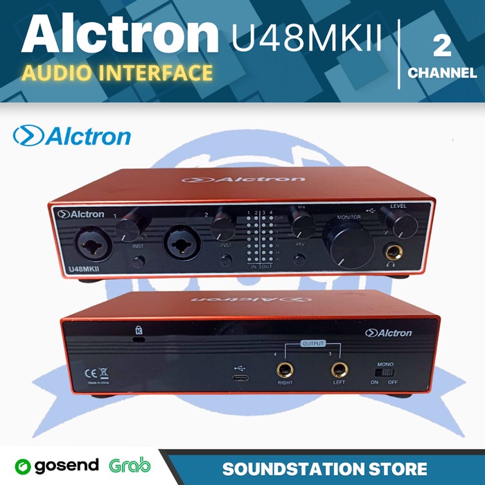 Jual ALCTRON U48MKII Audio Interface, Soundcard ALCTRON U48 MK2 ...