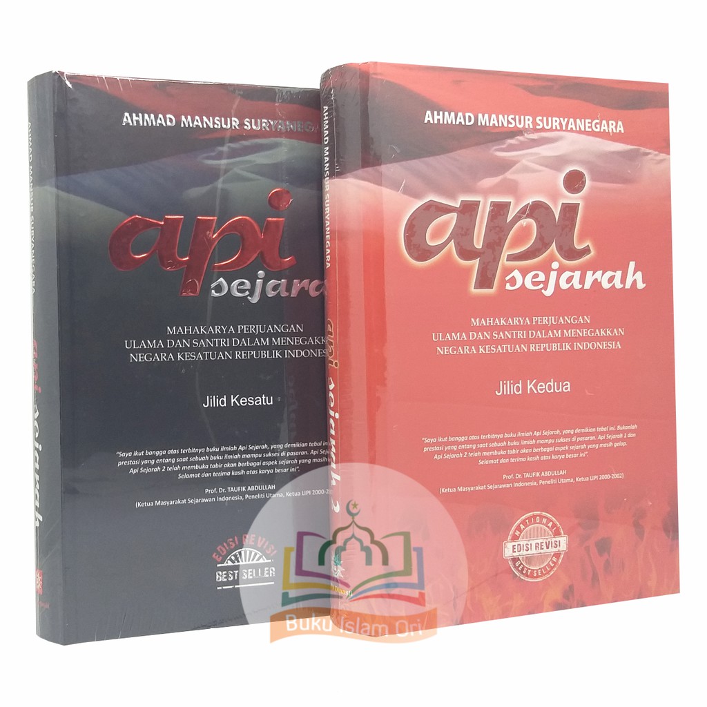 Jual Paket Buku Api Sejarah Jilid 1 dan 2 ORIGINAL Hard Cover - Ahmad ...
