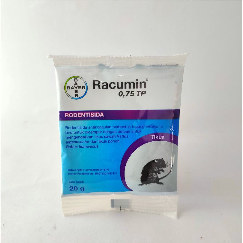 Jual Racun Tikus Racumin 0,75 TP 20 gram (Rodentisida) | Shopee Indonesia
