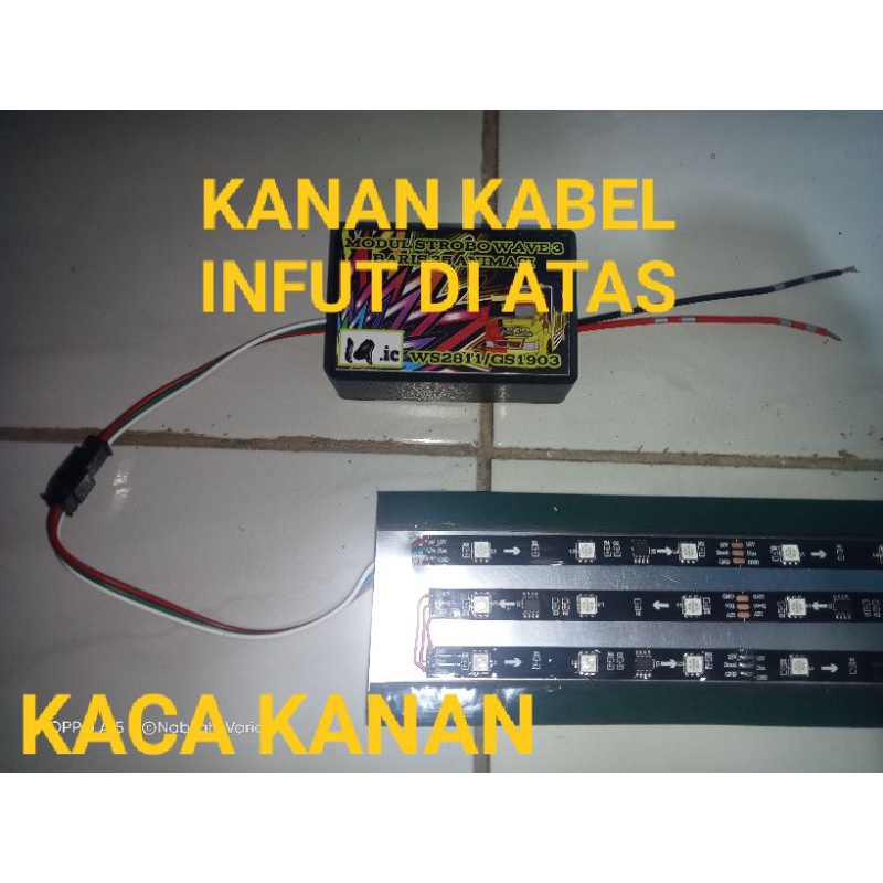 Jual lampu LED STROBO WAVE 3 BARIS 35 ANIMASI NEW MODE | Shopee Indonesia