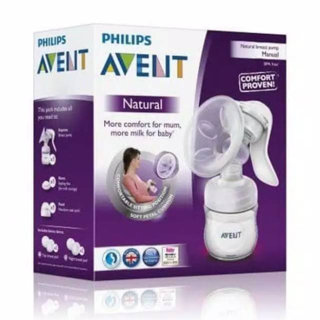 Jual Pompa asi philips Avent Natural Comfort ( manual ) | Shopee Indonesia