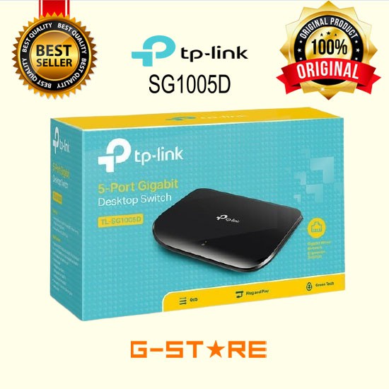 Jual TP-Link TL-SG1005D LS1005G LS105G 5-Port Gigabit Switch Unmanaged ...