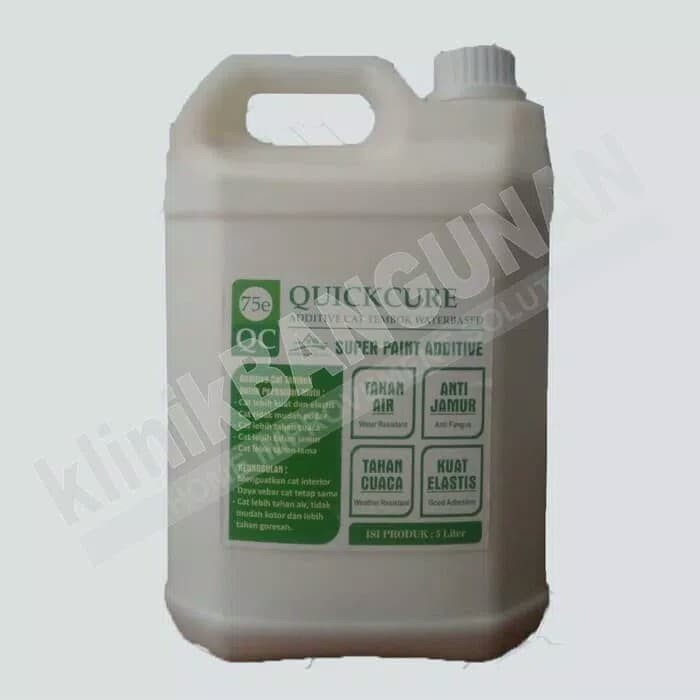 Jual Additive Penguat Cat Tembok & Gypsum - QUICKCURE 75 (5 Liter ...