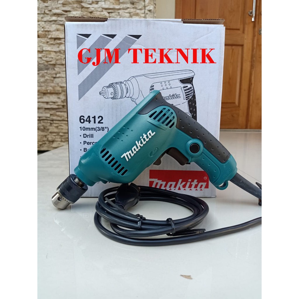 Jual Mesin bor 10mm makita 6412 murah - bor besi kayu 10mm | Shopee ...