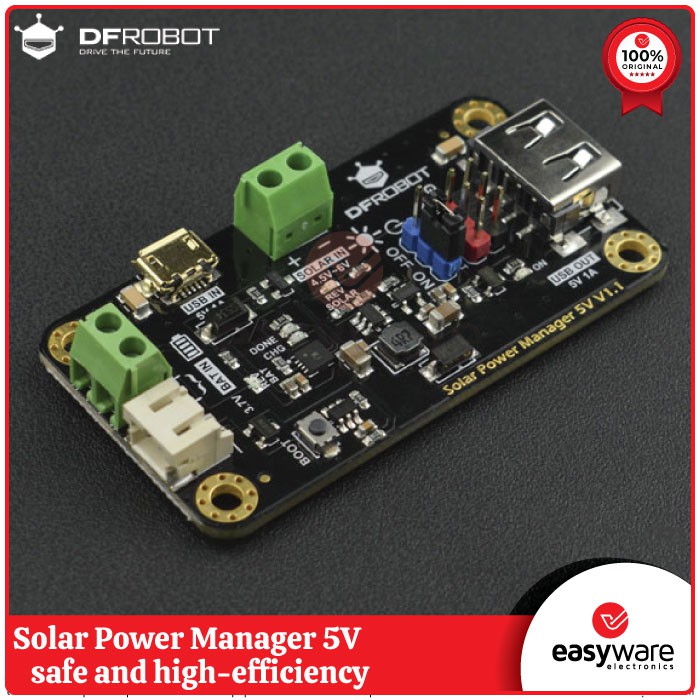 Jual DFRobot Solar Power Manager 5V solar panel | Shopee Indonesia