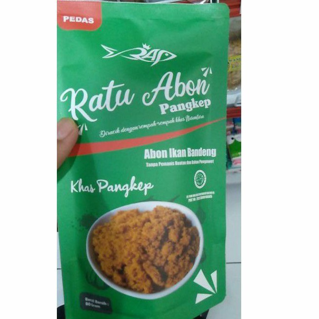 Jual Abon ikan bandeng oleh oleh khas Makassar pangkep | Shopee Indonesia