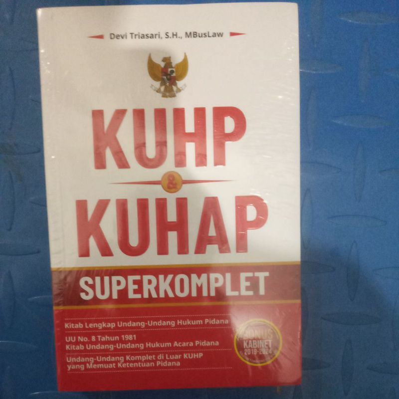 Jual BUKU SUPERKOMPLET KUHP DAN KUHAP | Shopee Indonesia