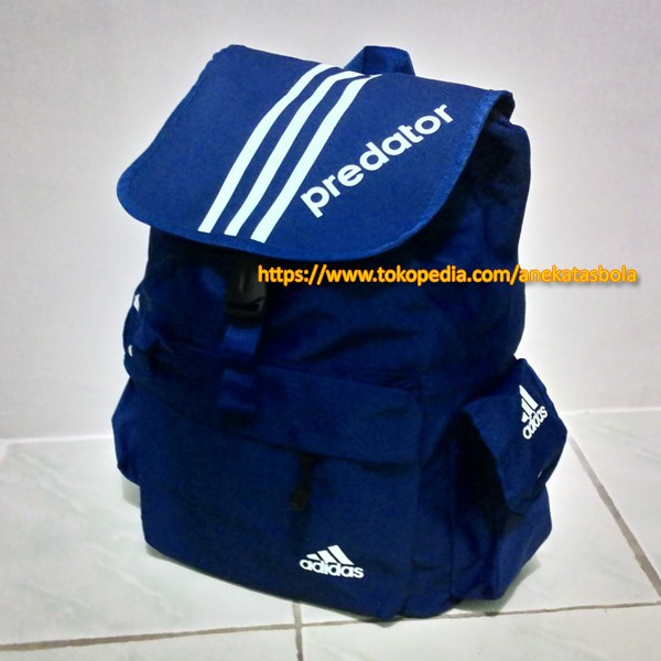 Jual TAS RANSEL ADIDAS PREDATOR (Biru) | Shopee Indonesia